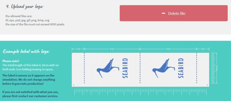 Designing a label with logo - What to pay attention to? - Nominette